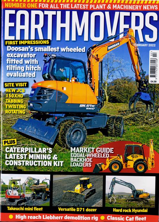 Earthmovers Magazine Subscription | Buy at Newsstand.co.uk | Construction