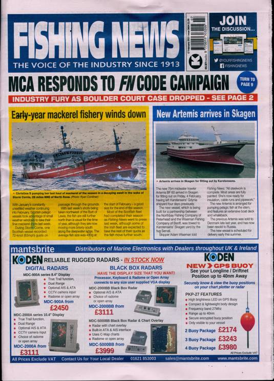 Fishing News Magazine Subscription | Buy at Newsstand.co.uk | Sea Fishing