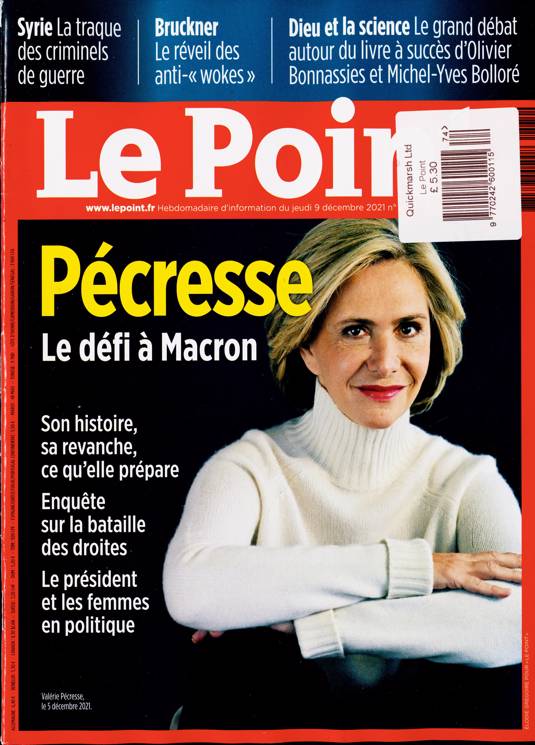 Le Point Magazine Subscription | Buy at Newsstand.co.uk | French