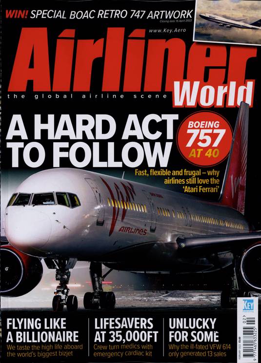 Airliner World Magazine Subscription | Buy at Newsstand.co.uk | Aviation