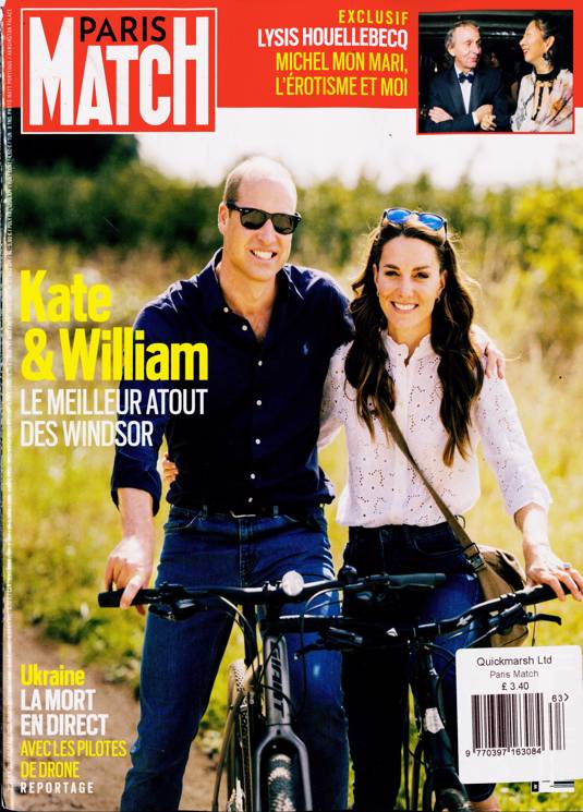 Paris Match Magazine Subscription | Buy at Newsstand.co.uk | French