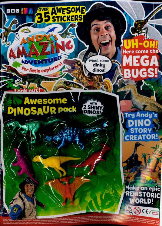 Andys Amazing Adventures Magazine Subscription | Buy at Newsstand.co.uk ...