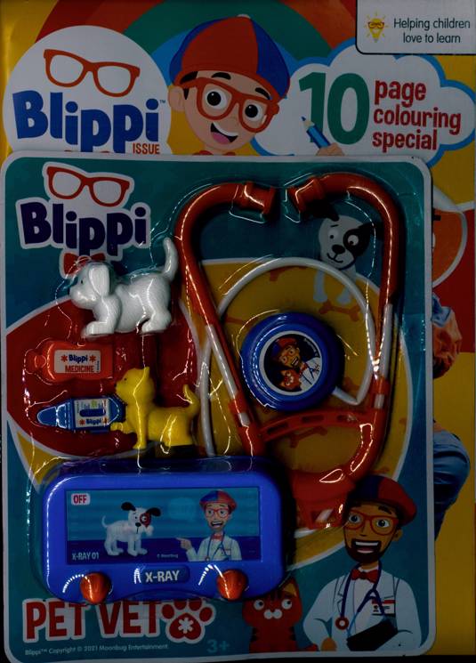 Blippi Magazine Subscription | Buy at Newsstand.co.uk | Pre School