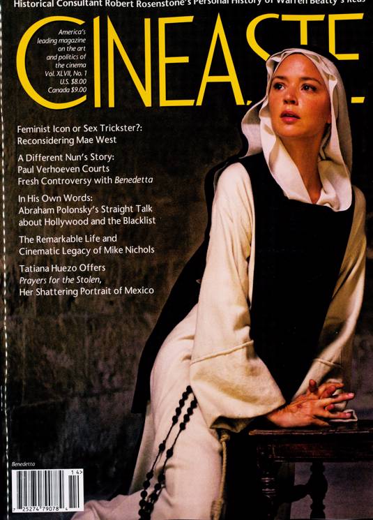 Cineaste Magazine Subscription | Buy at Newsstand.co.uk | TV & Film