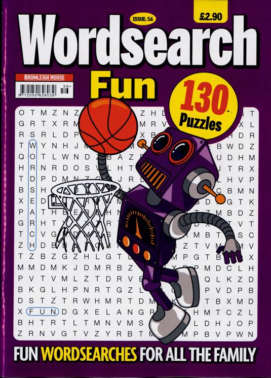 Wordsearch Fun Magazine Subscription | Buy at Newsstand.co.uk | Wordsearch
