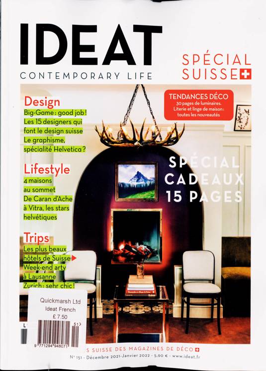 Ideat Magazine Subscription | Buy at Newsstand.co.uk | French