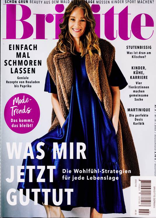 Brigitte Magazine Subscription | Buy at Newsstand.co.uk | German