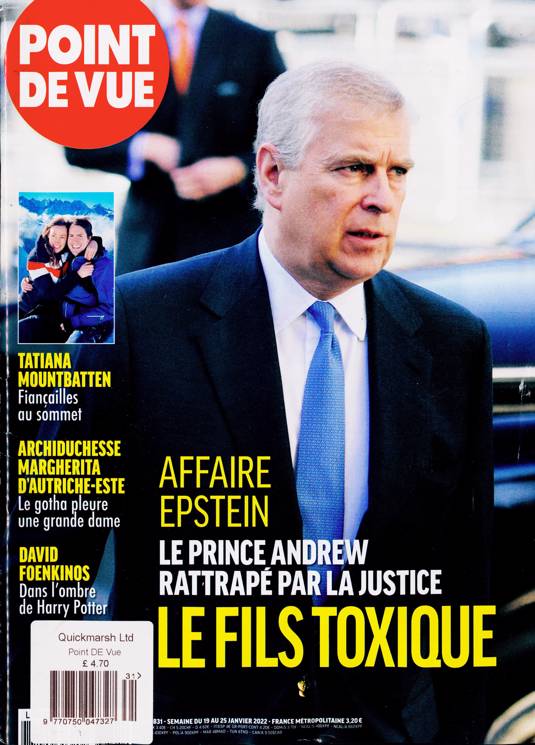 Point De Vue Magazine Subscription | Buy at Newsstand.co.uk | French