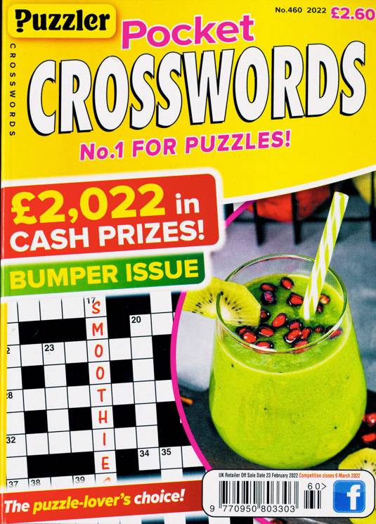 Puzzler Pocket Crosswords Magazine Subscription | Buy at Newsstand.co ...