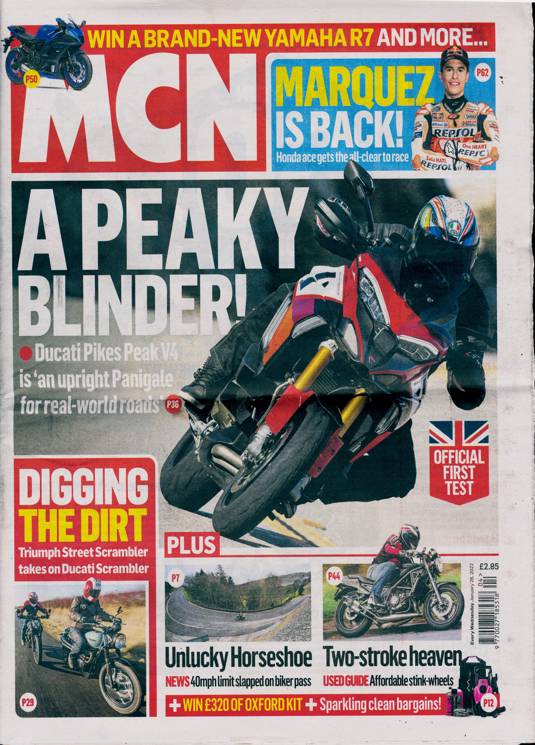 Motorcycle News Magazine Subscription | Buy at Newsstand.co.uk ...