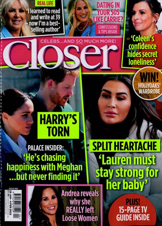 Closer Magazine Subscription | Buy at Newsstand.co.uk | Women's Weekly
