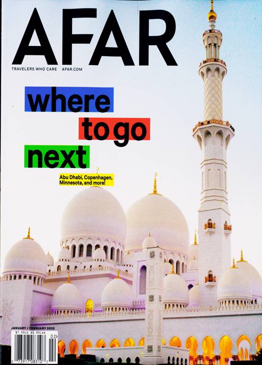 Afar Travel Magazine Subscription | Buy at Newsstand.co.uk | Holiday ...