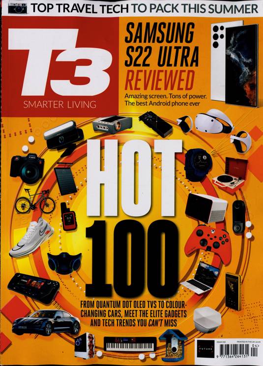 T3 Magazine Subscription | Buy at Newsstand.co.uk | Tech & Gadget