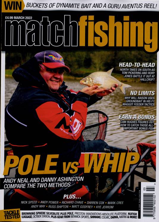 Match Fishing Magazine Subscription | Buy at Newsstand.co.uk | Coarse ...
