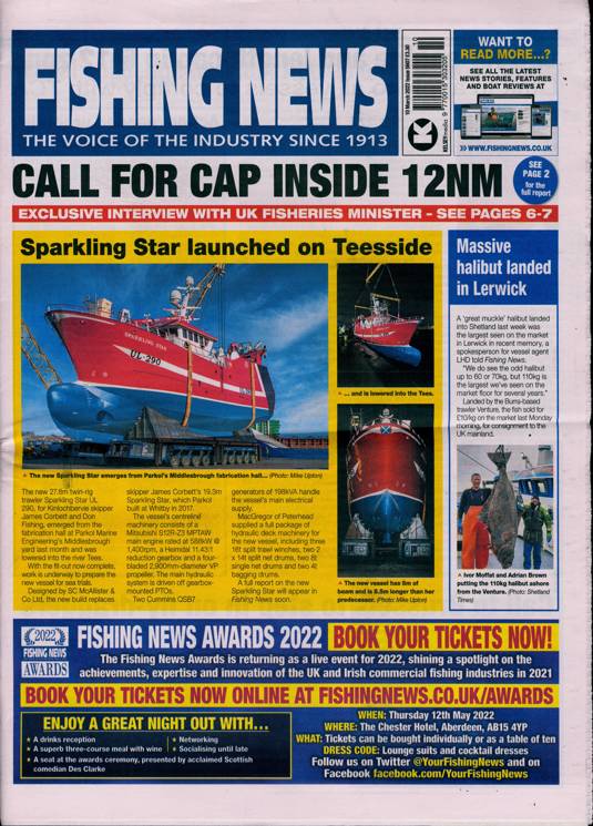 Fishing News Magazine Subscription | Buy at Newsstand.co.uk | Sea Fishing
