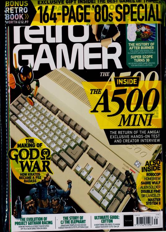 Retro Gamer Magazine Subscription | Buy at Newsstand.co.uk | General Gaming