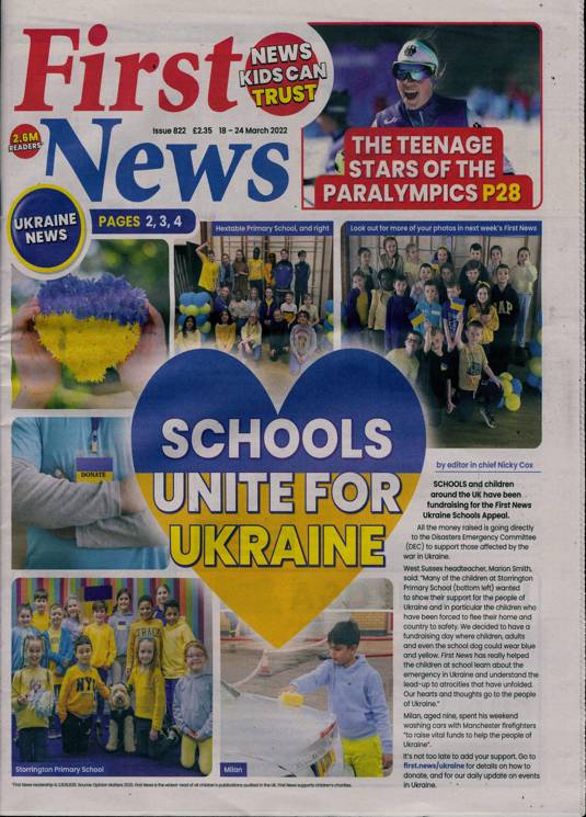 First News Magazine Subscription | Buy at Newsstand.co.uk | General