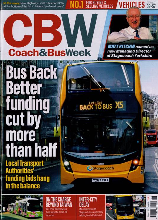 Coach And Bus Week Magazine Subscription | Buy at Newsstand.co.uk ...