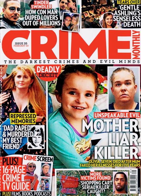 Crime Monthly Magazine Subscription | Buy at Newsstand.co.uk | Crime