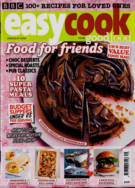 Easy Cook Magazine Subscription | Buy at Newsstand.co.uk | Cooking & Food
