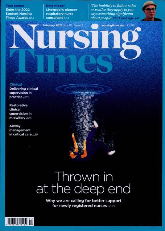 Nursing Times Magazine Subscription | Buy at Newsstand.co.uk | Health ...