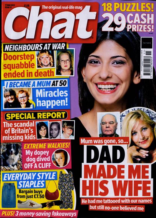 Chat Magazine Subscription | Buy at Newsstand.co.uk | Women's Weekly