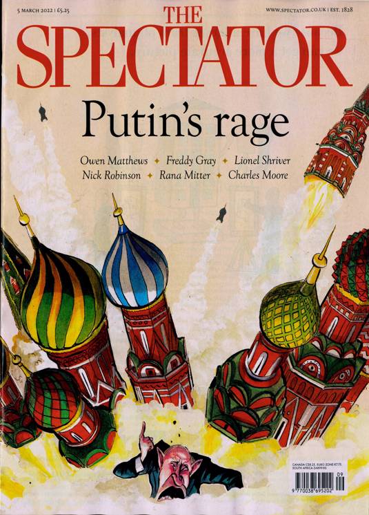 Spectator Magazine Subscription | Buy at Newsstand.co.uk | UK Current ...