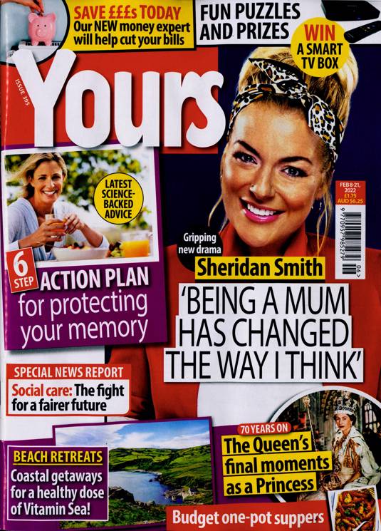 Yours Magazine Subscription | Buy at Newsstand.co.uk | Older Women's