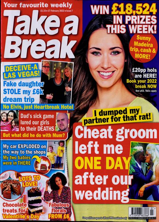 Take A Break Magazine Subscription | Buy at Newsstand.co.uk | Women's ...