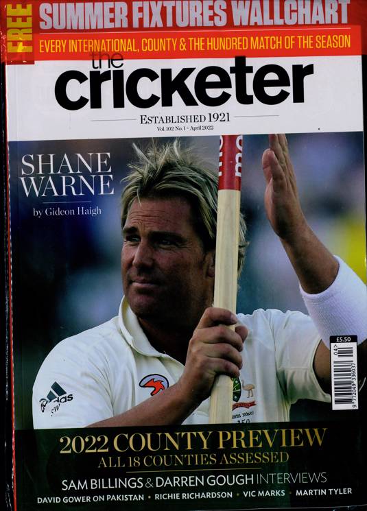 Cricketer Magazine Subscription | Buy at Newsstand.co.uk | Cricket