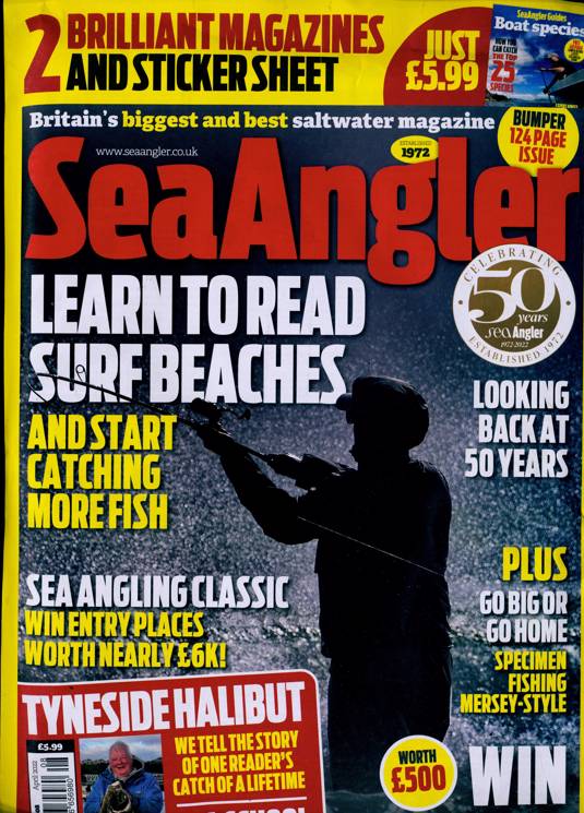 Sea Angler Magazine Subscription | Buy at Newsstand.co.uk | Sea Fishing
