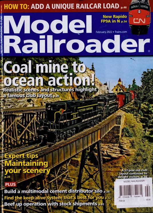 Model Railroader Magazine Subscription | Buy at Newsstand.co.uk | Modelling