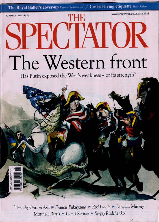 Spectator Magazine Subscription | Buy at Newsstand.co.uk | UK Current ...