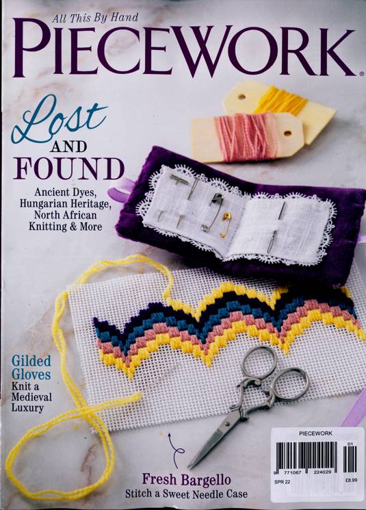 Piecework Magazine Subscription | Buy at Newsstand.co.uk | Knitting and ...