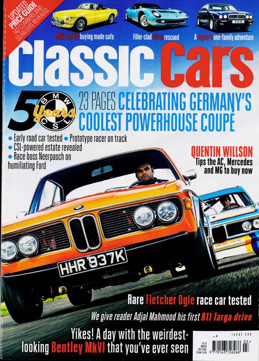 Classic Cars Magazine Subscription | Buy at Newsstand.co.uk | Classic ...