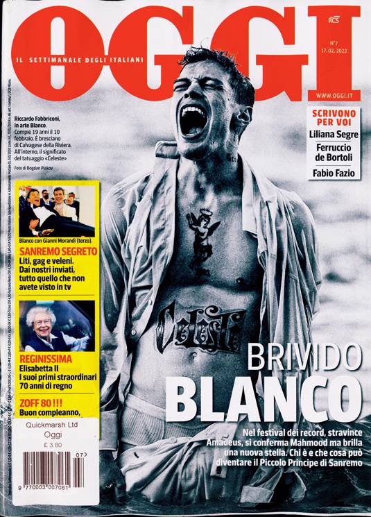 Oggi Magazine Subscription | Buy at Newsstand.co.uk | Italian