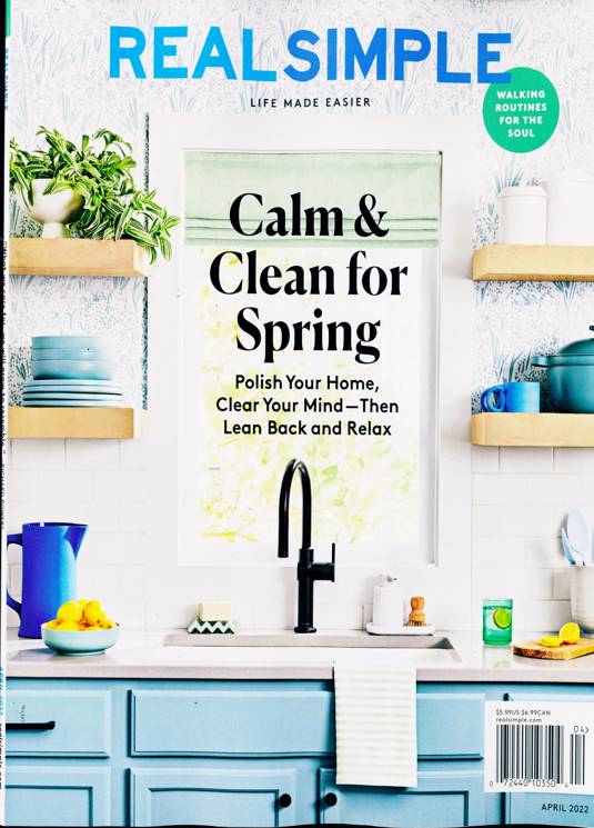 Real Simple Magazine Subscription | Buy at Newsstand.co.uk | Cooking & Food
