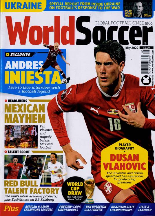 World Soccer Magazine Subscription | Buy at Newsstand.co.uk | Football