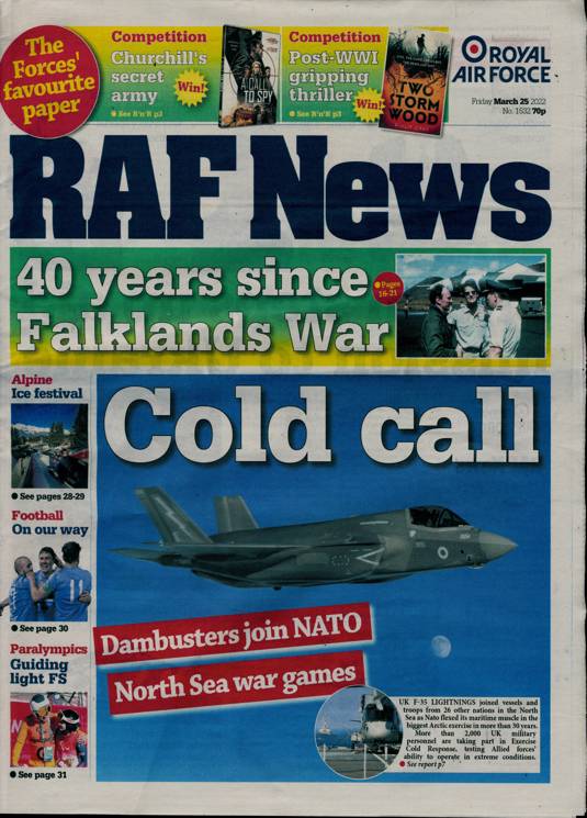 Raf News Magazine Subscription | Buy at Newsstand.co.uk | Military