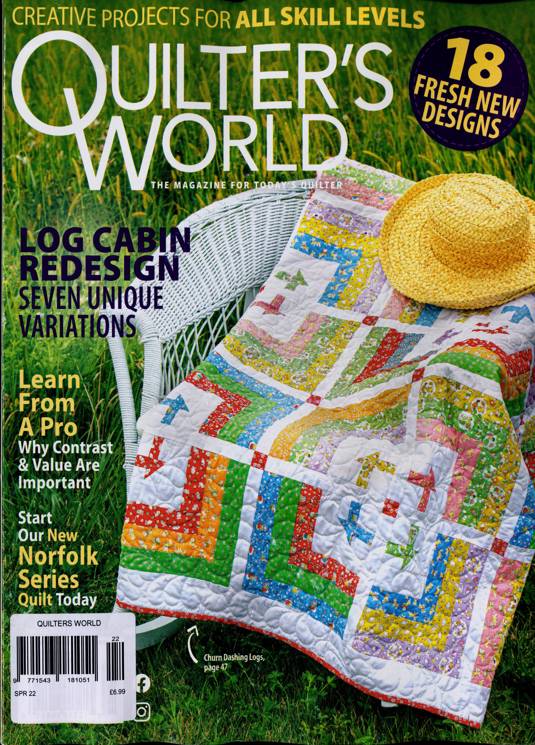Quilters World Magazine Subscription | Buy at Newsstand.co.uk | Quilting
