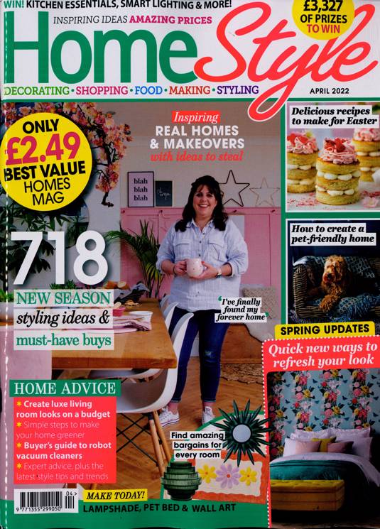 Homestyle Magazine Subscription | Buy at Newsstand.co.uk | DIY