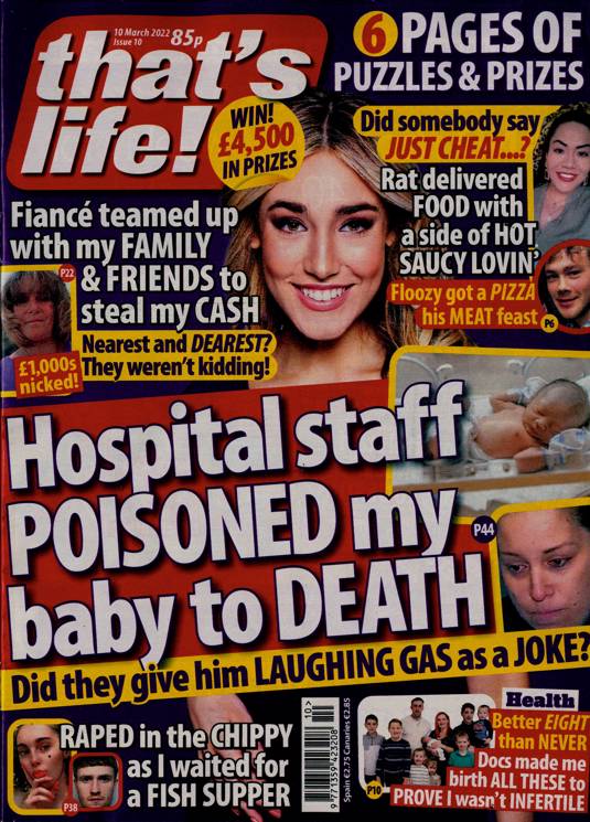 Thats Life Magazine Subscription | Buy at Newsstand.co.uk | Women's Weekly