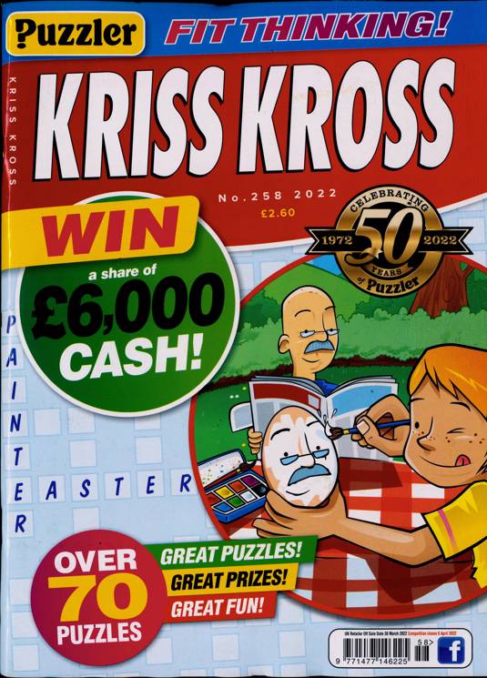 Puzzler Kriss Kross Magazine Subscription | Buy at Newsstand.co.uk ...