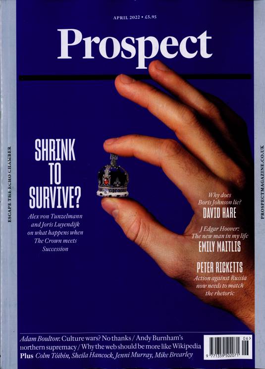 Prospect Magazine Subscription | Buy at Newsstand.co.uk | UK Current ...