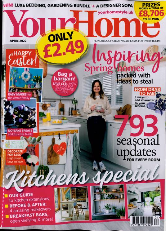 Your Home Magazine Subscription | Buy at Newsstand.co.uk | Home Interiors