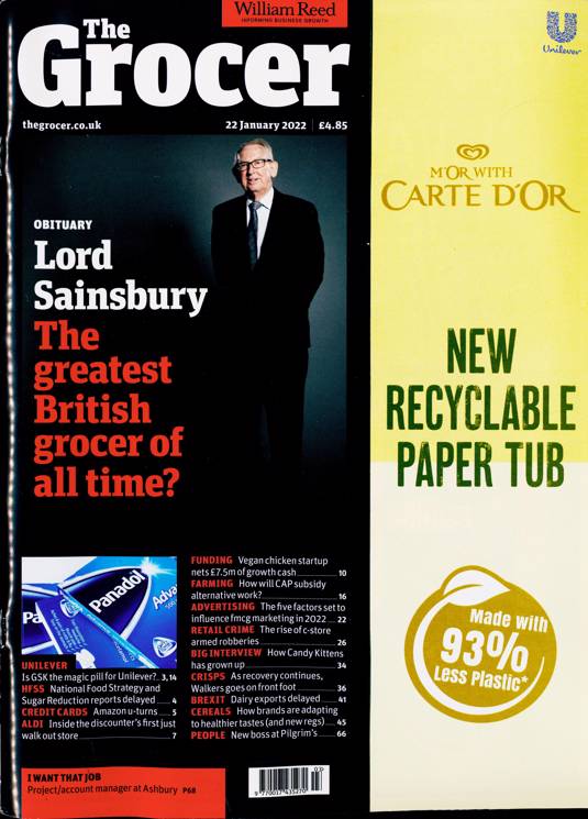 Grocer Magazine Subscription | Buy at Newsstand.co.uk | Other Trade