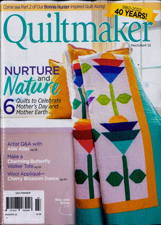 Quiltmaker Magazine Subscription | Buy at Newsstand.co.uk | Quilting