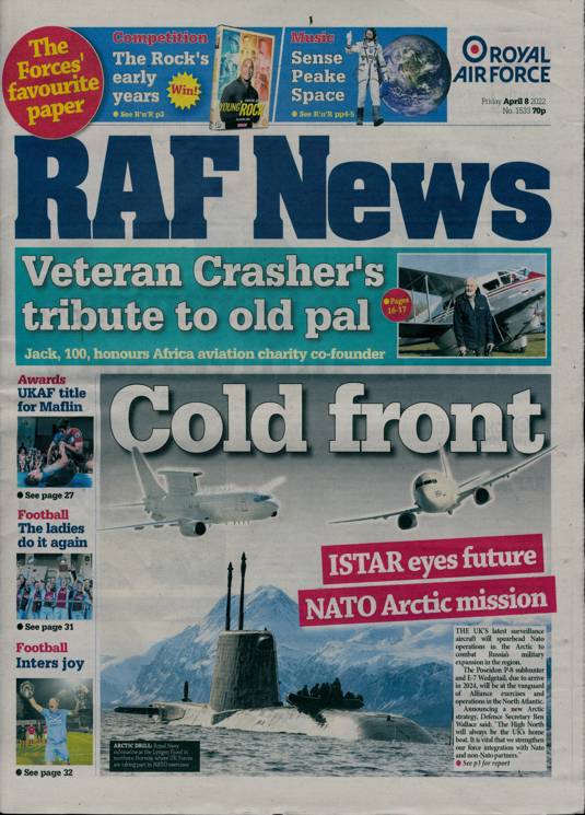 Raf News Magazine Subscription | Buy at Newsstand.co.uk | Military