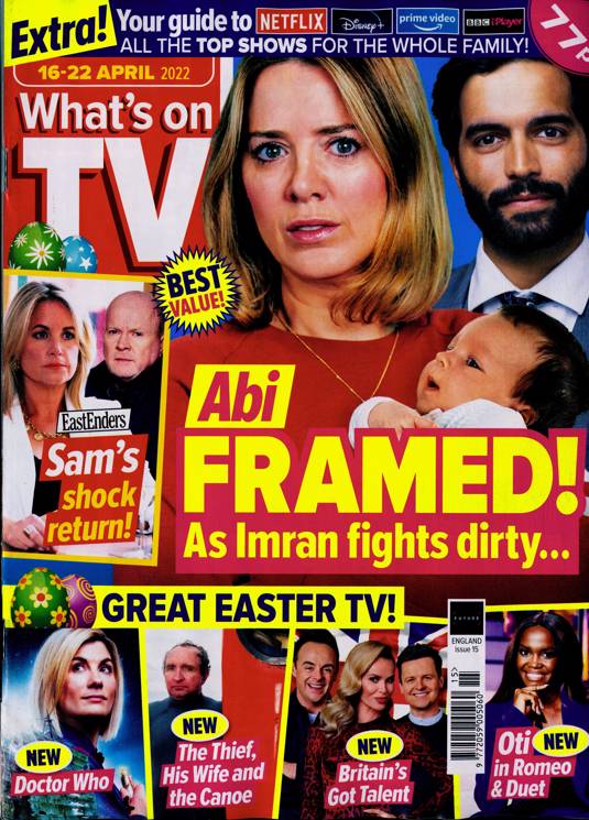 Whats On Tv England Magazine Subscription | Buy at Newsstand.co.uk ...