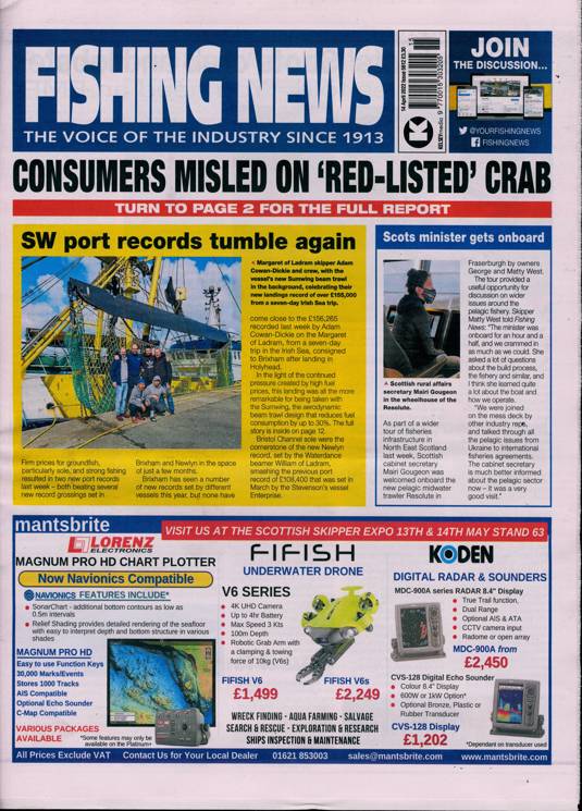 Fishing News Magazine Subscription | Buy at Newsstand.co.uk | Sea Fishing